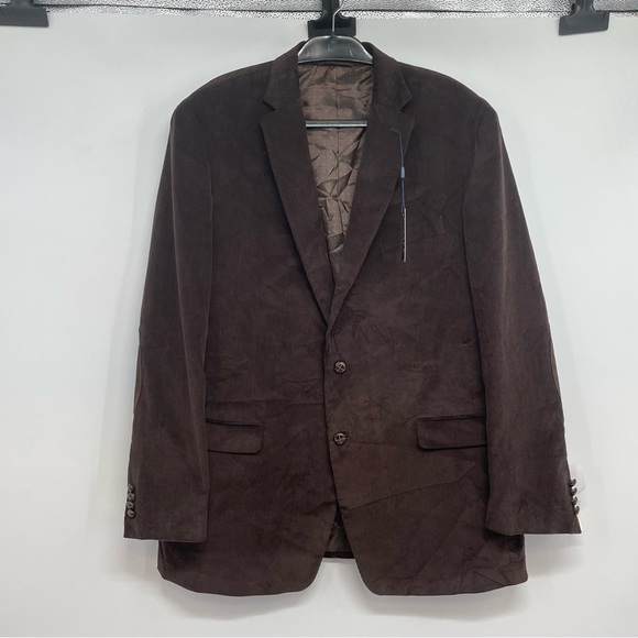 Chaps | Suits & Blazers | Nwt Chaps Ralph Lauren Brown Sport Coat Corduroy Jacket Elbow Patch ...